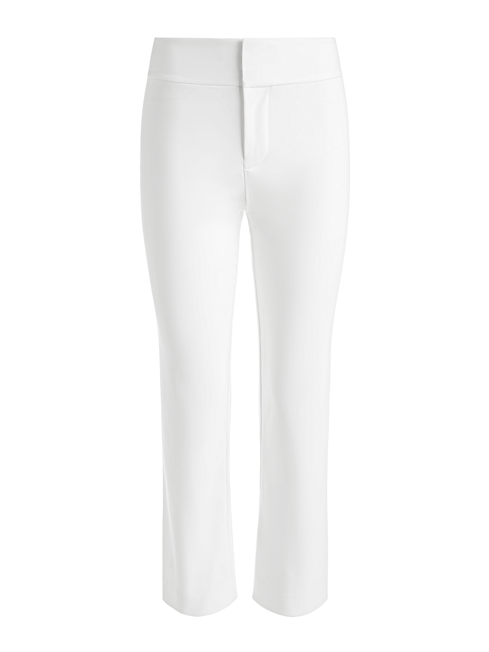 Stacey Low Rise Kick Flare Pant In Off White | Alice + Olivia
