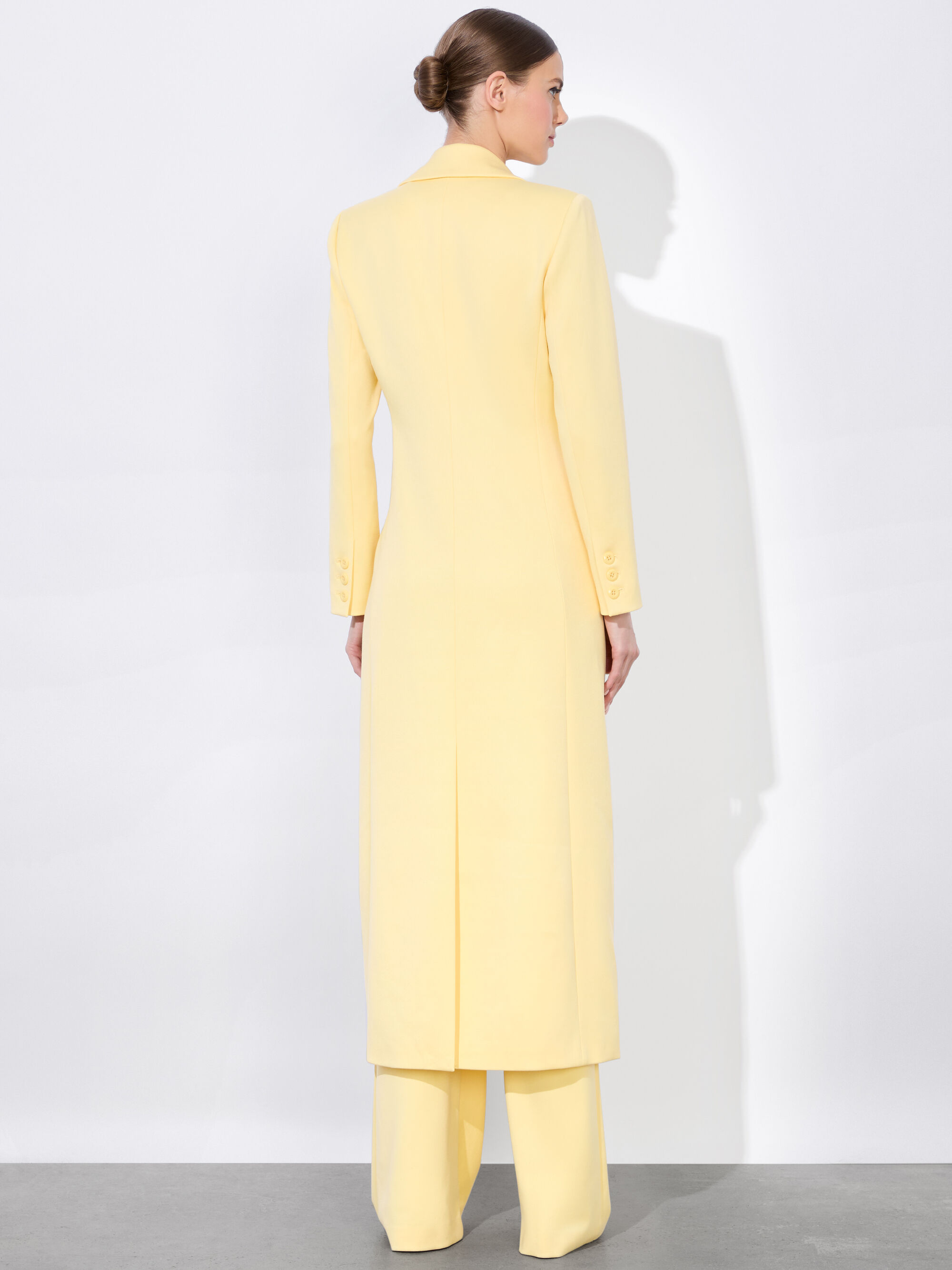 Macey Long Blazer In Butter | Alice + Olivia