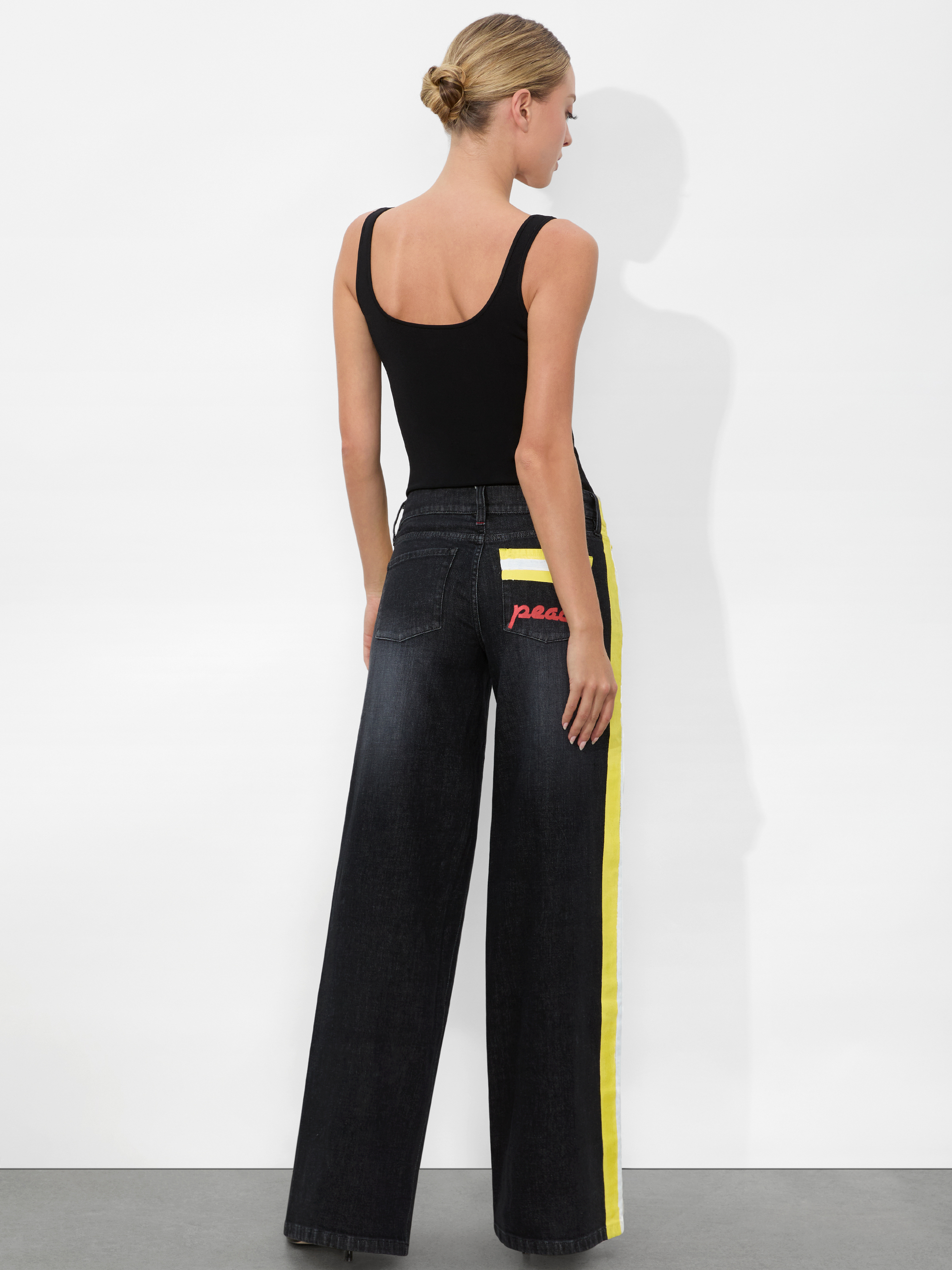 Trish Jean In Maya Charcoal Black | Alice + Olivia