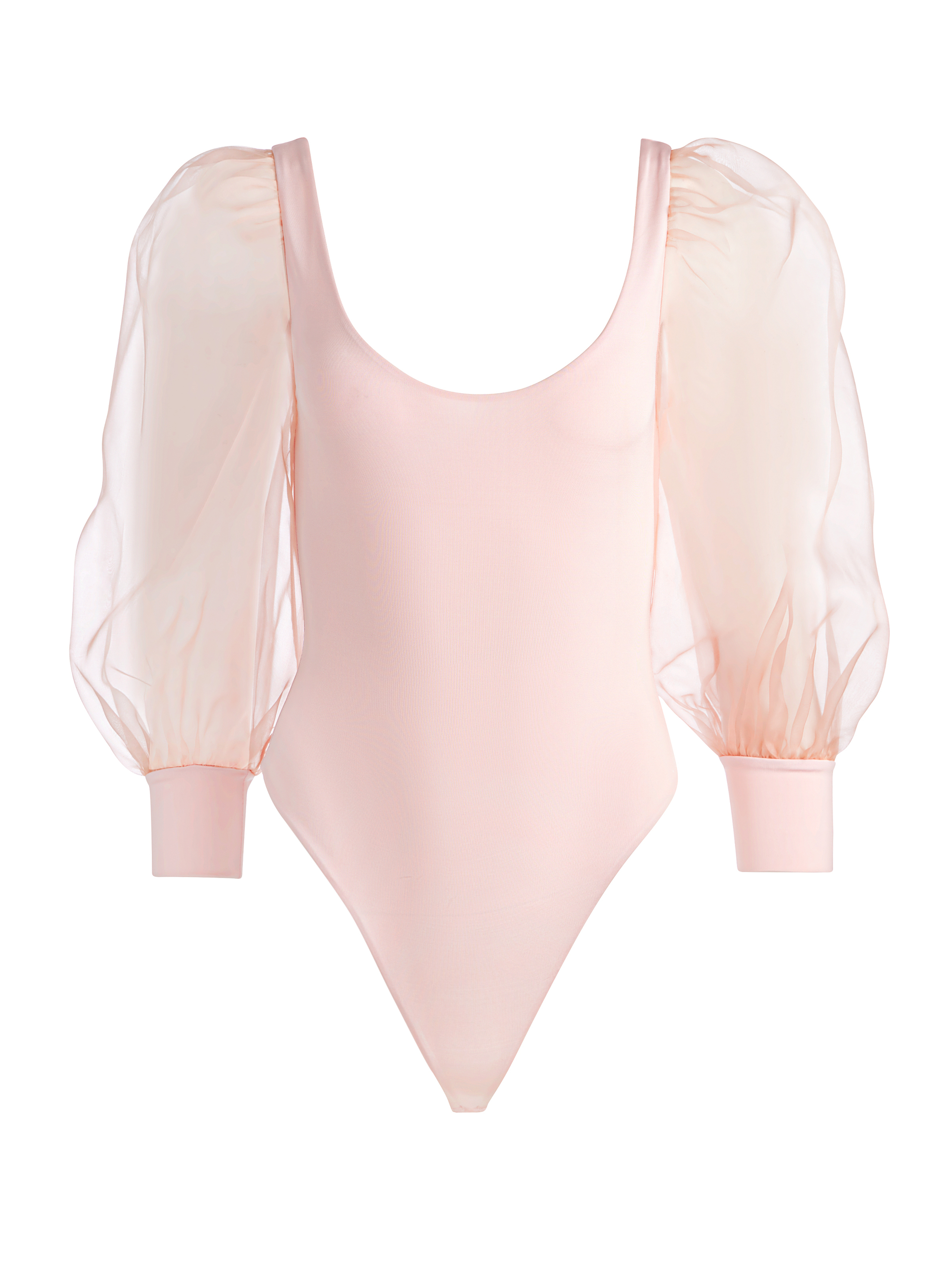 Jillianne Bodysuit In Pearl Blush | Alice + Olivia