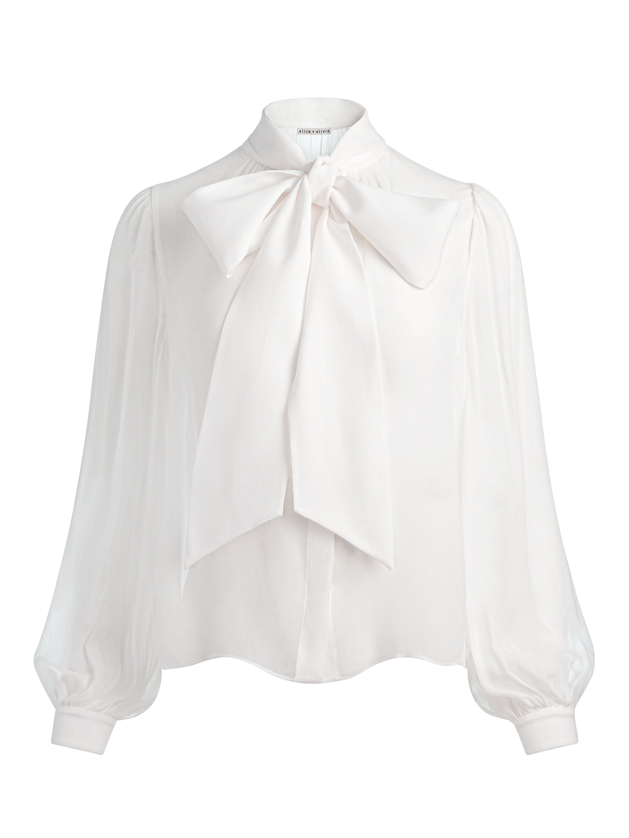 BRENTLEY BLOUSE in OFF WHITE | ALICE + OLIVIA