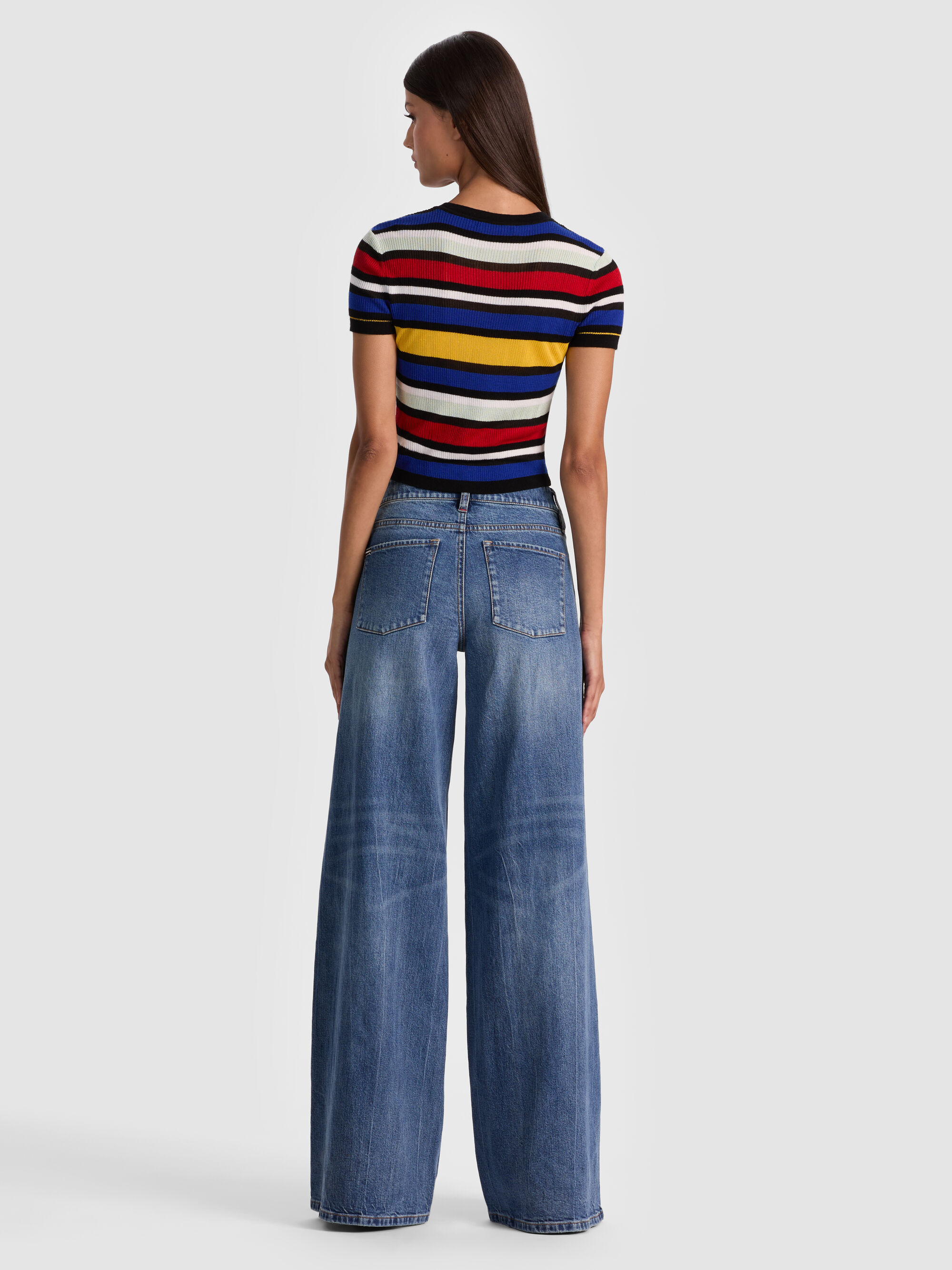 CIARA PULLOVER in MULTI | ALICE + OLIVIA