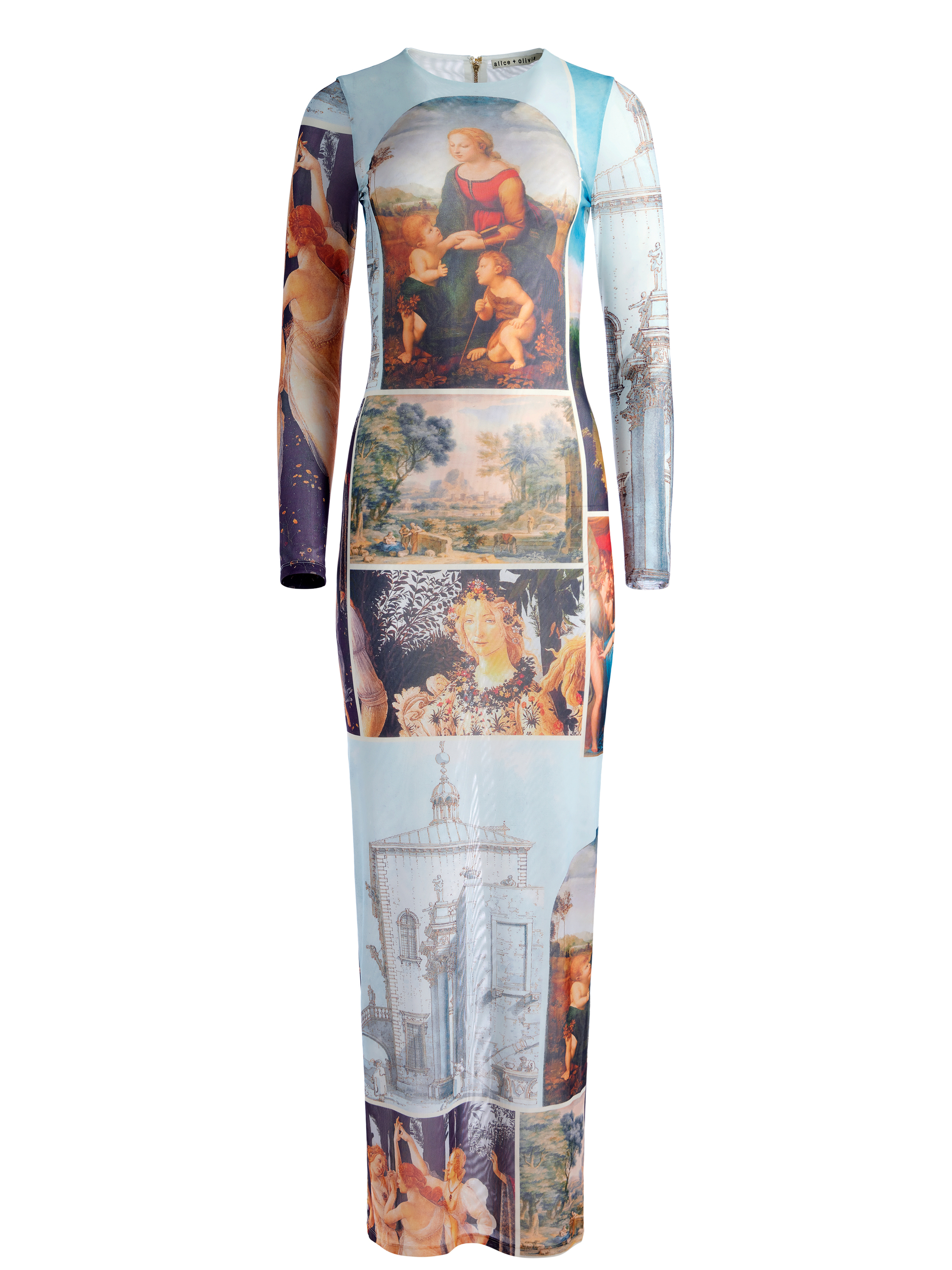 Delora Maxi Dress In Sunday Dreaming | Alice + Olivia