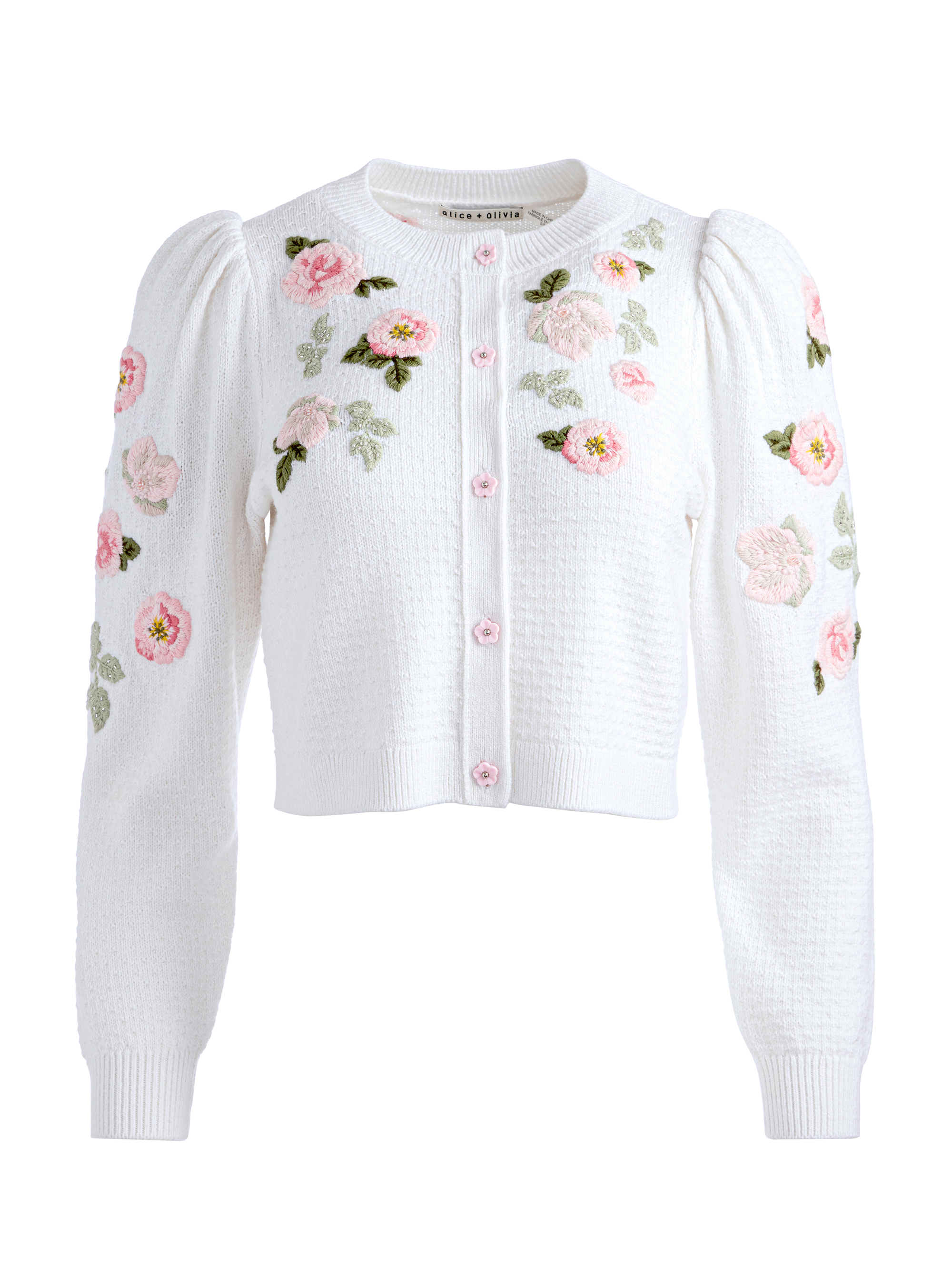 KITTY EMBROIDERED CARDIGAN + BRIGIDA EMBROIDERED TANK