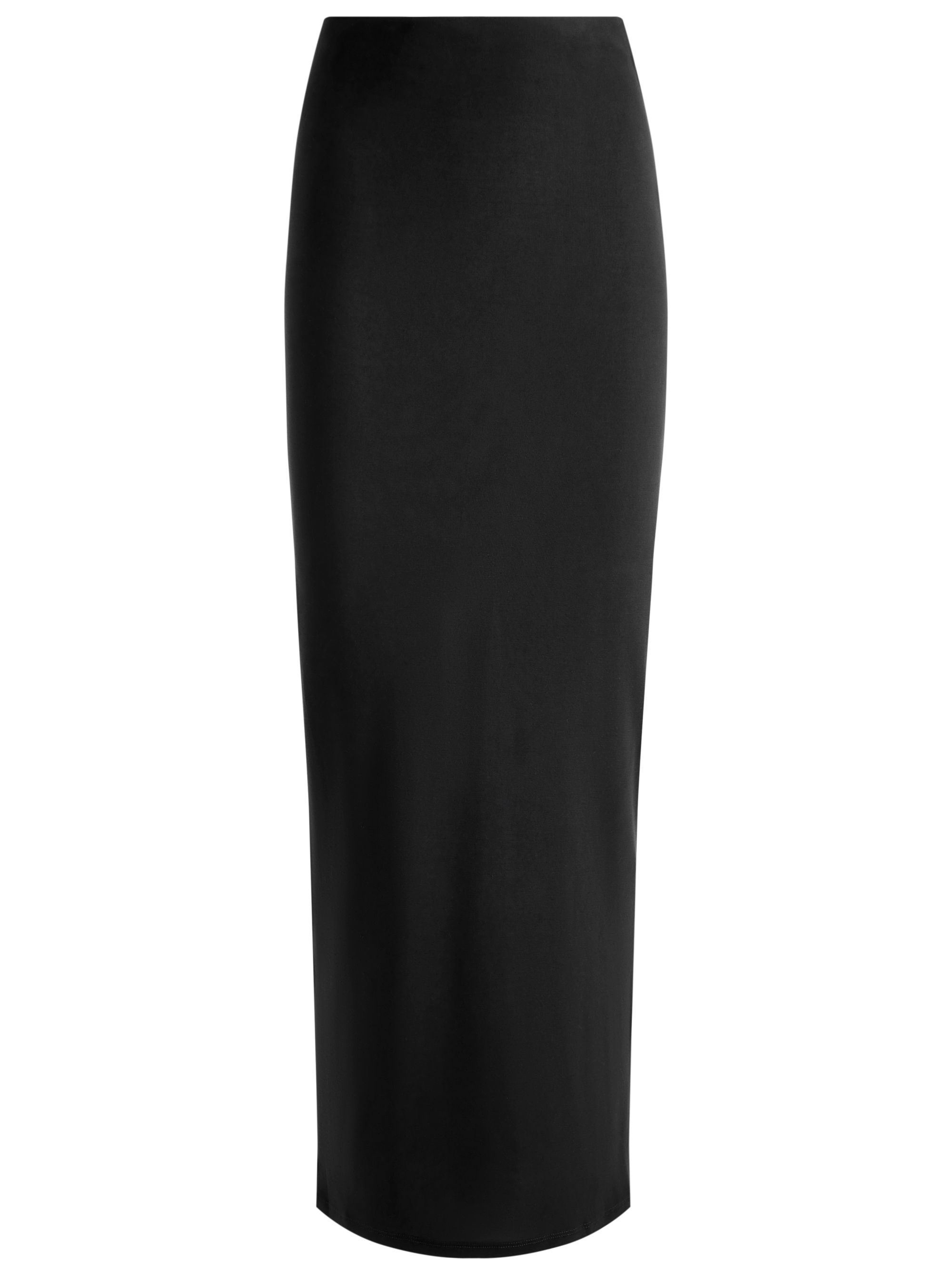 Agatha Long Pencil Skirt In Black Alice Olivia