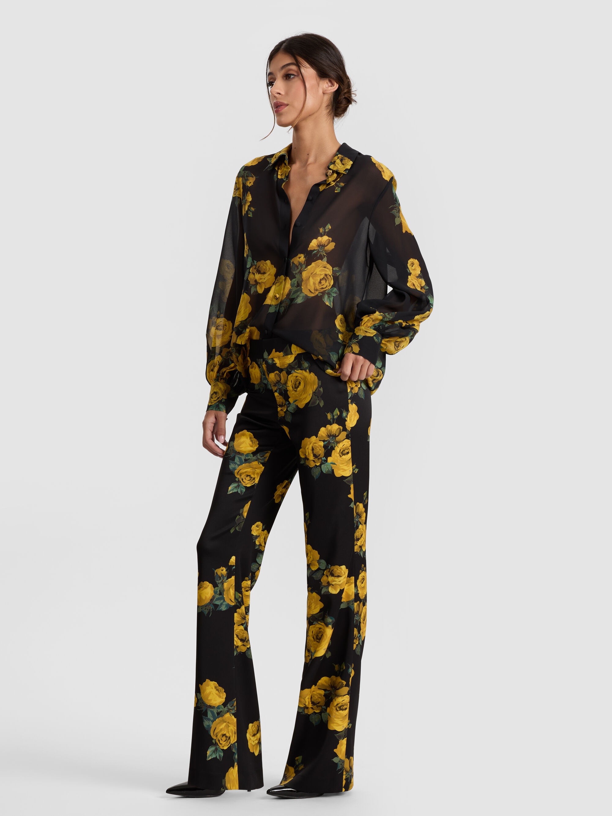 CANDACE BLOUSE in ROSEHIPS | ALICE + OLIVIA