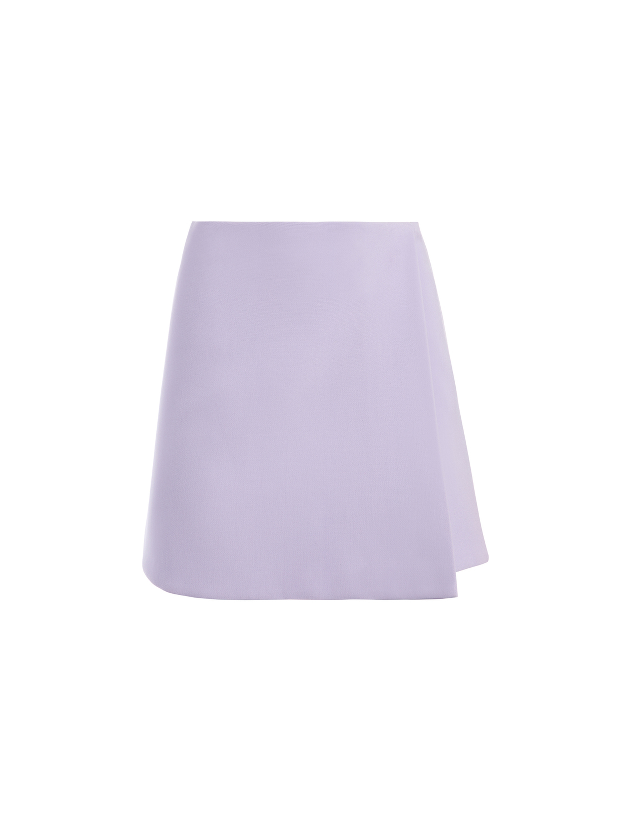 Sherilyn Wrap Mini Skirt In Lavender | Alice + Olivia