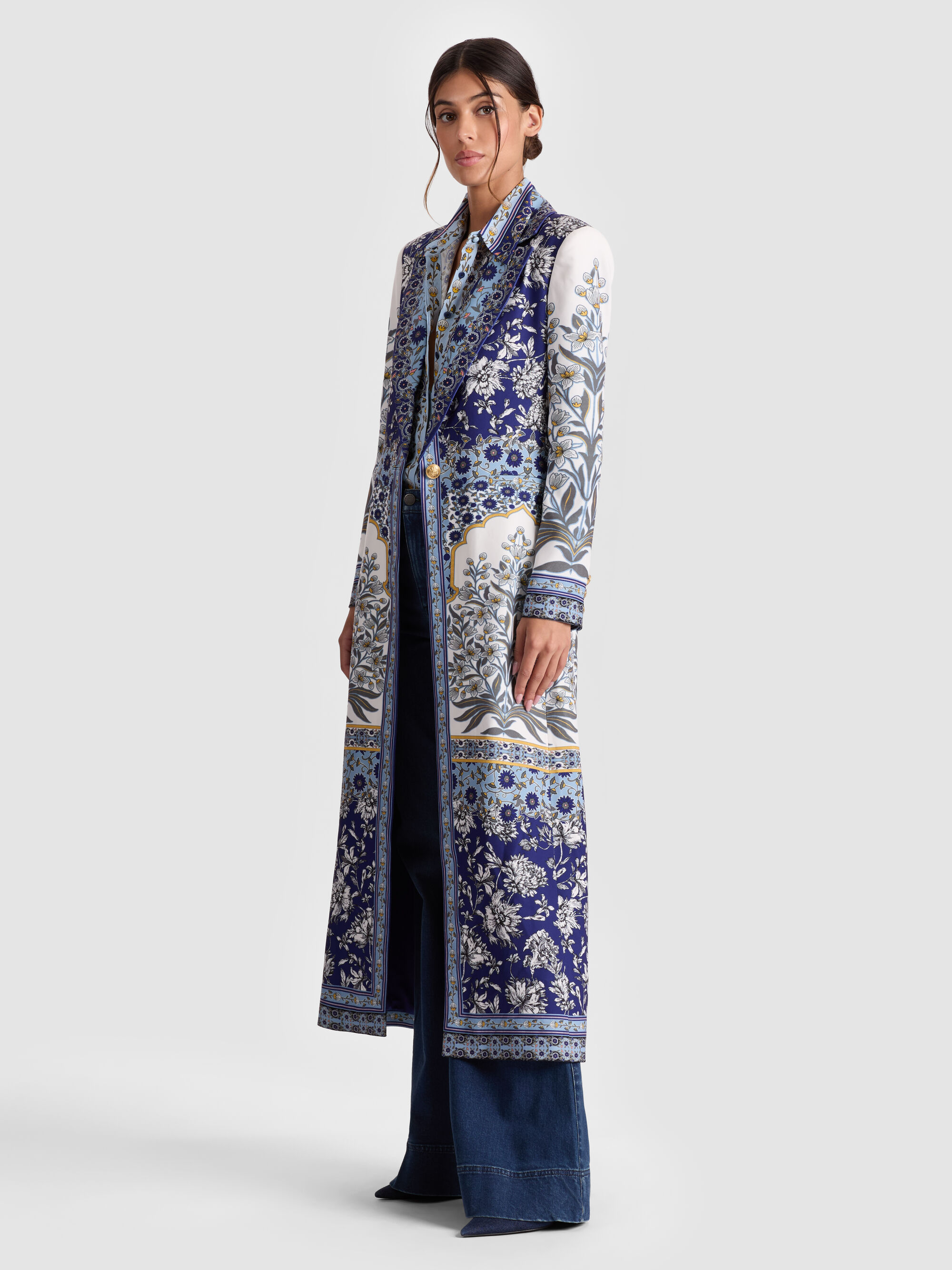 MACEY FITTED BLAZER in FOREVERMORE | ALICE + OLIVIA