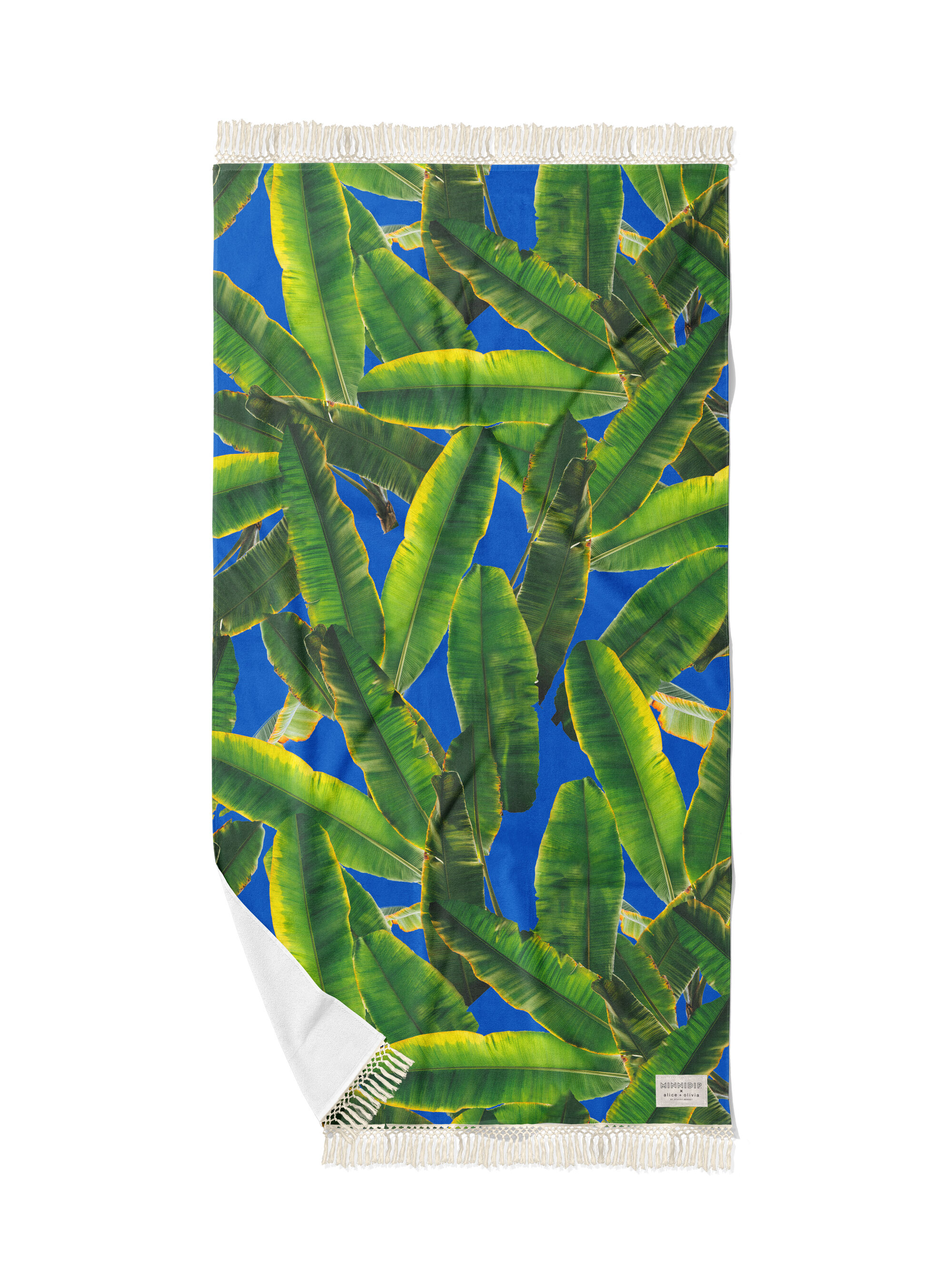 A+O X MINNIDIP TOWEL in PALM PRINT | ALICE + OLIVIA