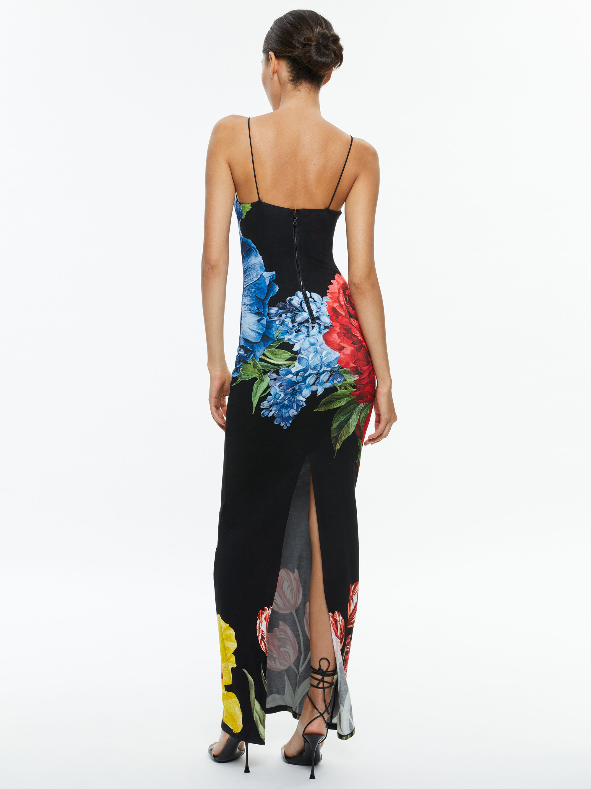 Fifi Maxi Dress In Le Parisien Black | Alice + Olivia