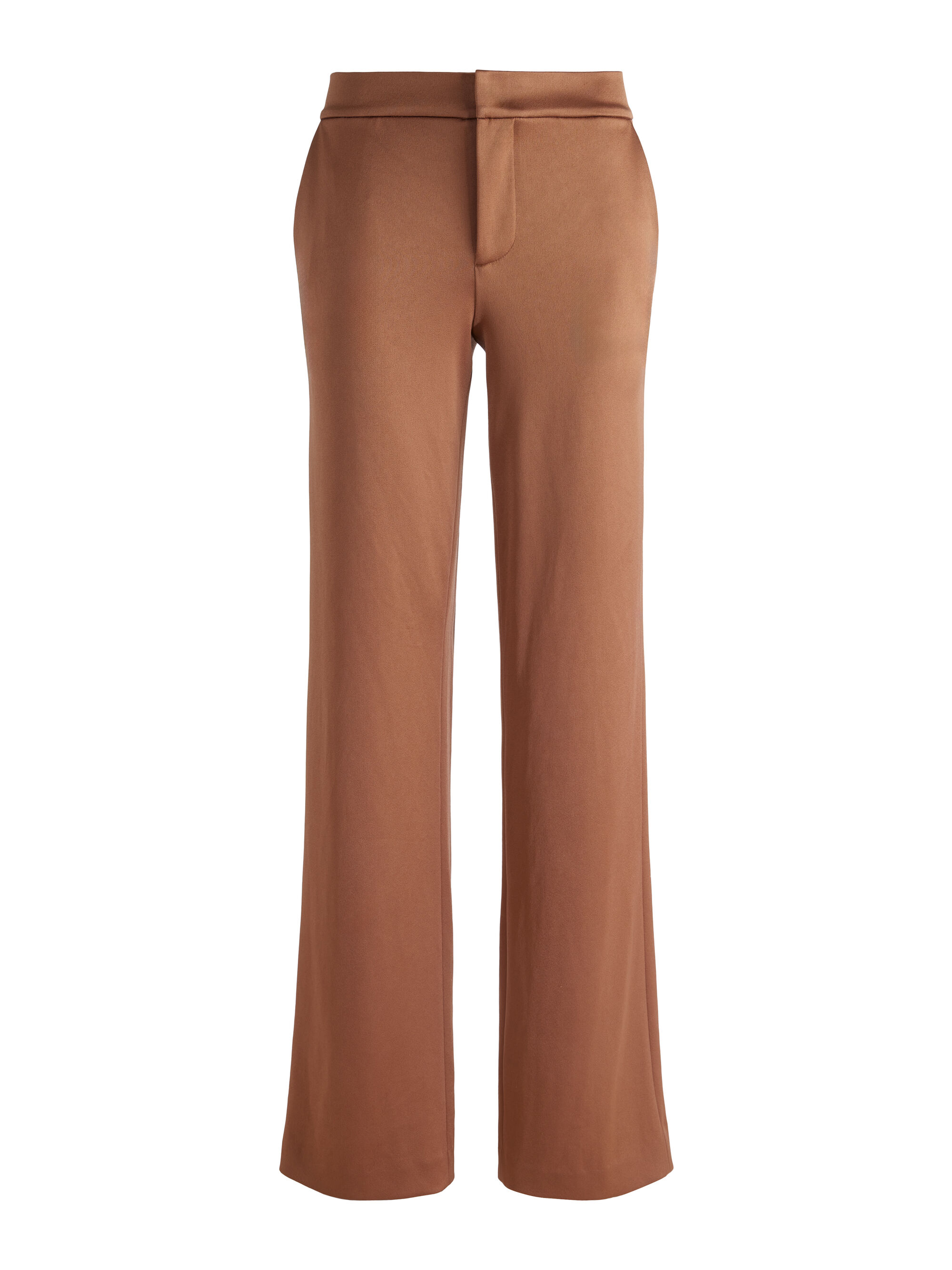 CALVIN TROUSER in CAMEL | ALICE + OLIVIA