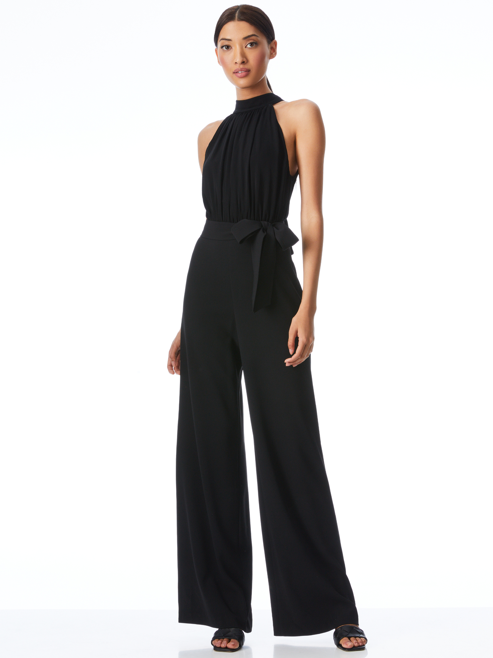 Thelma Jumpsuit In Black Alice Olivia