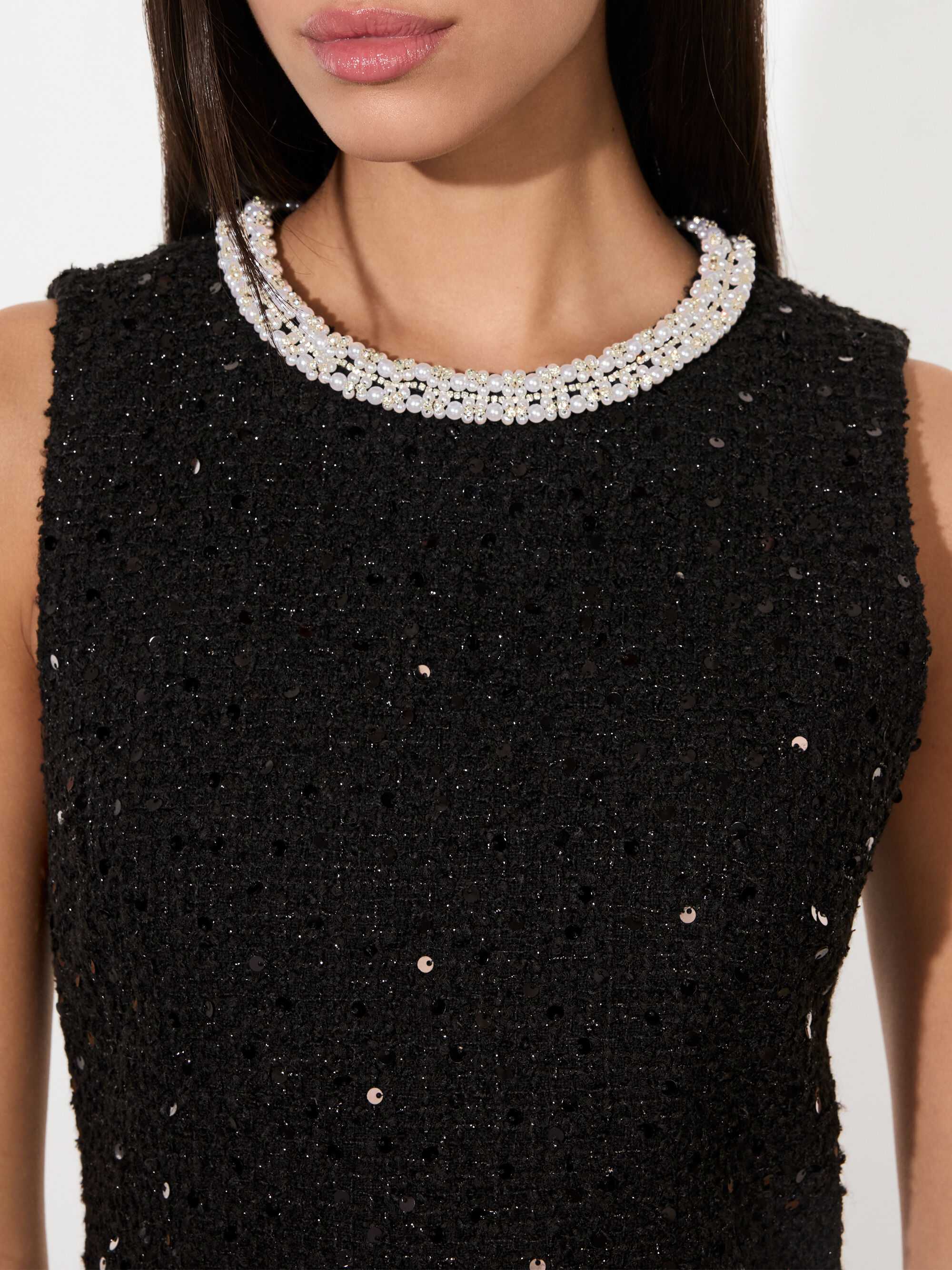 COLEY MINI DRESS in BLACK | ALICE + OLIVIA