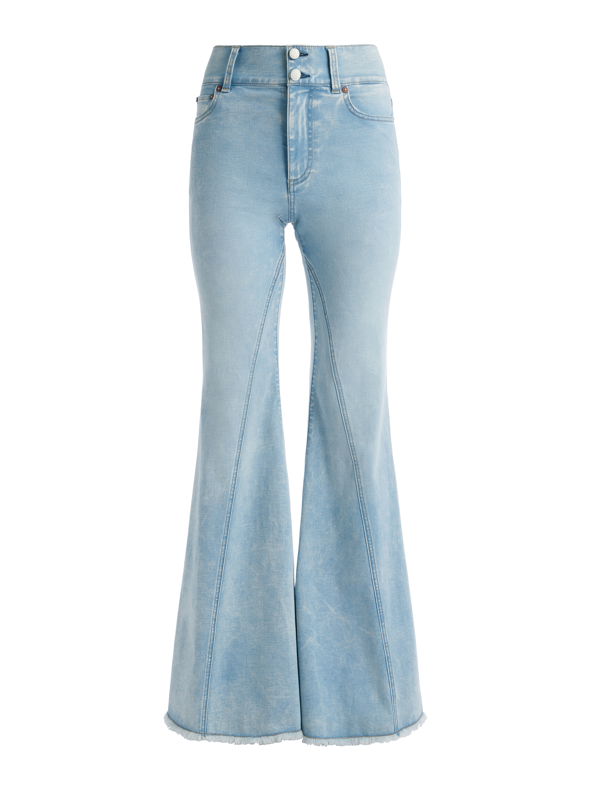 Beautiful Jean In Bleached Lightning Blue | Alice + Olivia