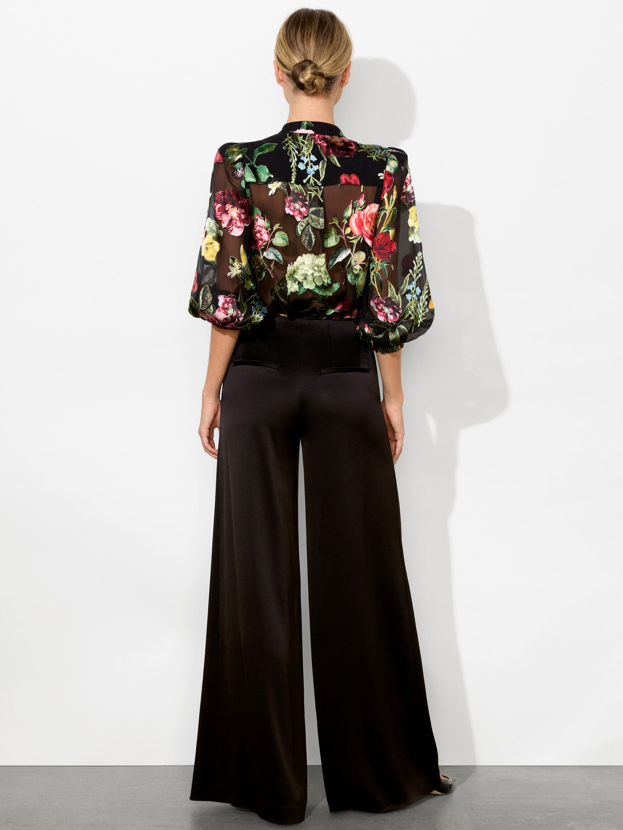 Sheila Blouse In In The Wind Floral | Alice + Olivia
