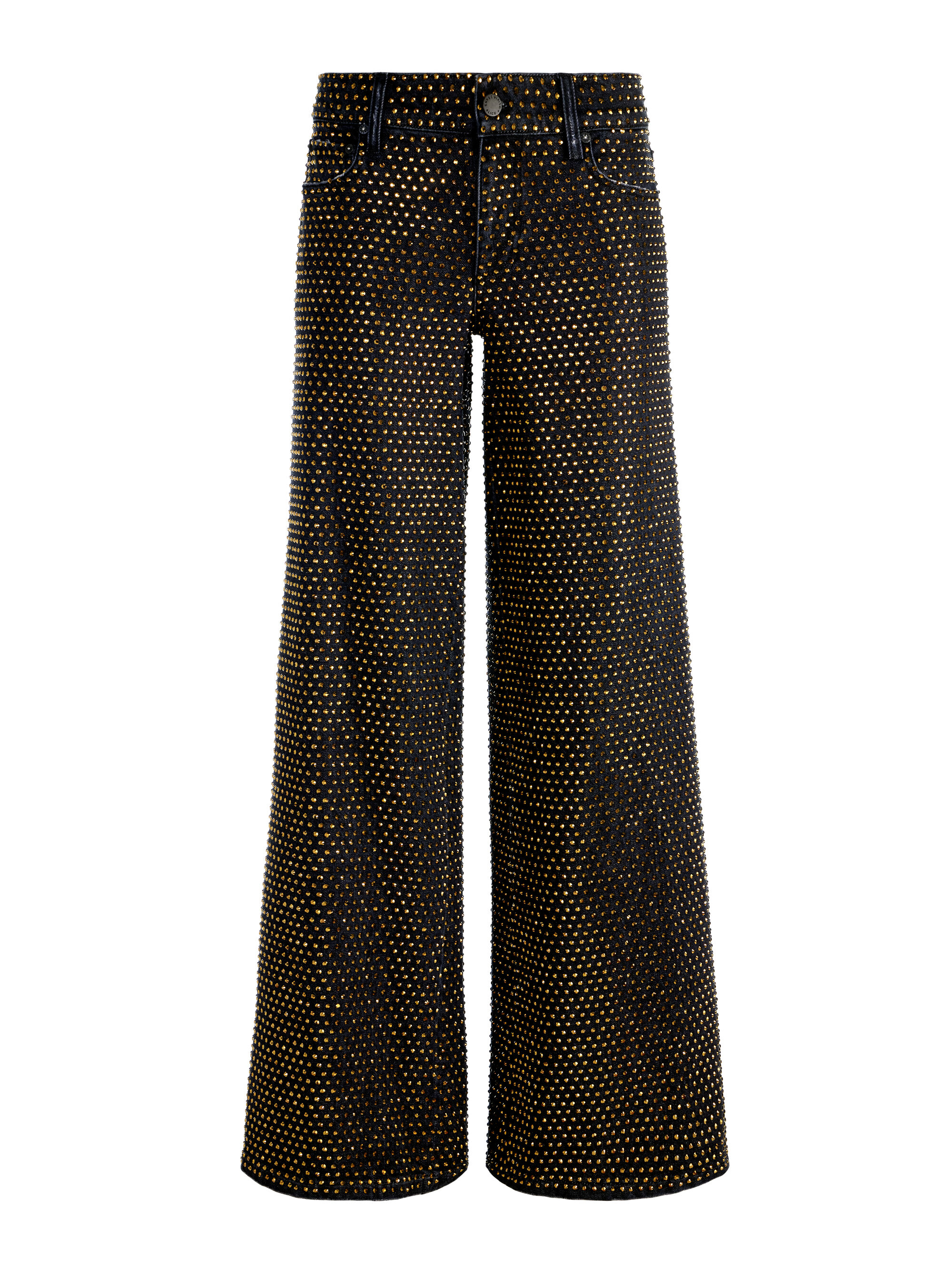 AMAZING EMBELLISHED JEAN in MAYA CHARCOAL BLACK | ALICE + OLIVIA