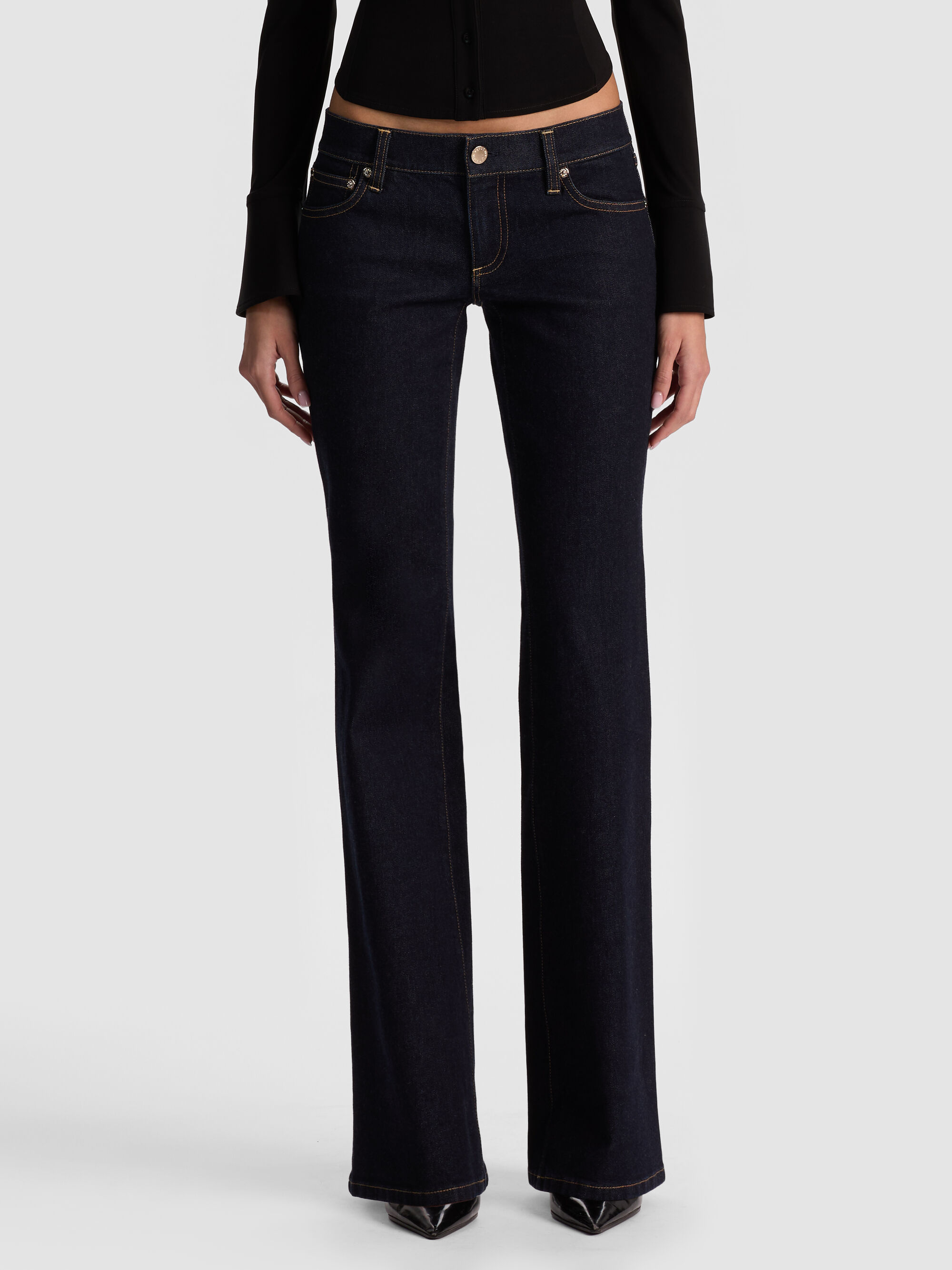 BELLA JEAN in DARK RINSE | ALICE + OLIVIA