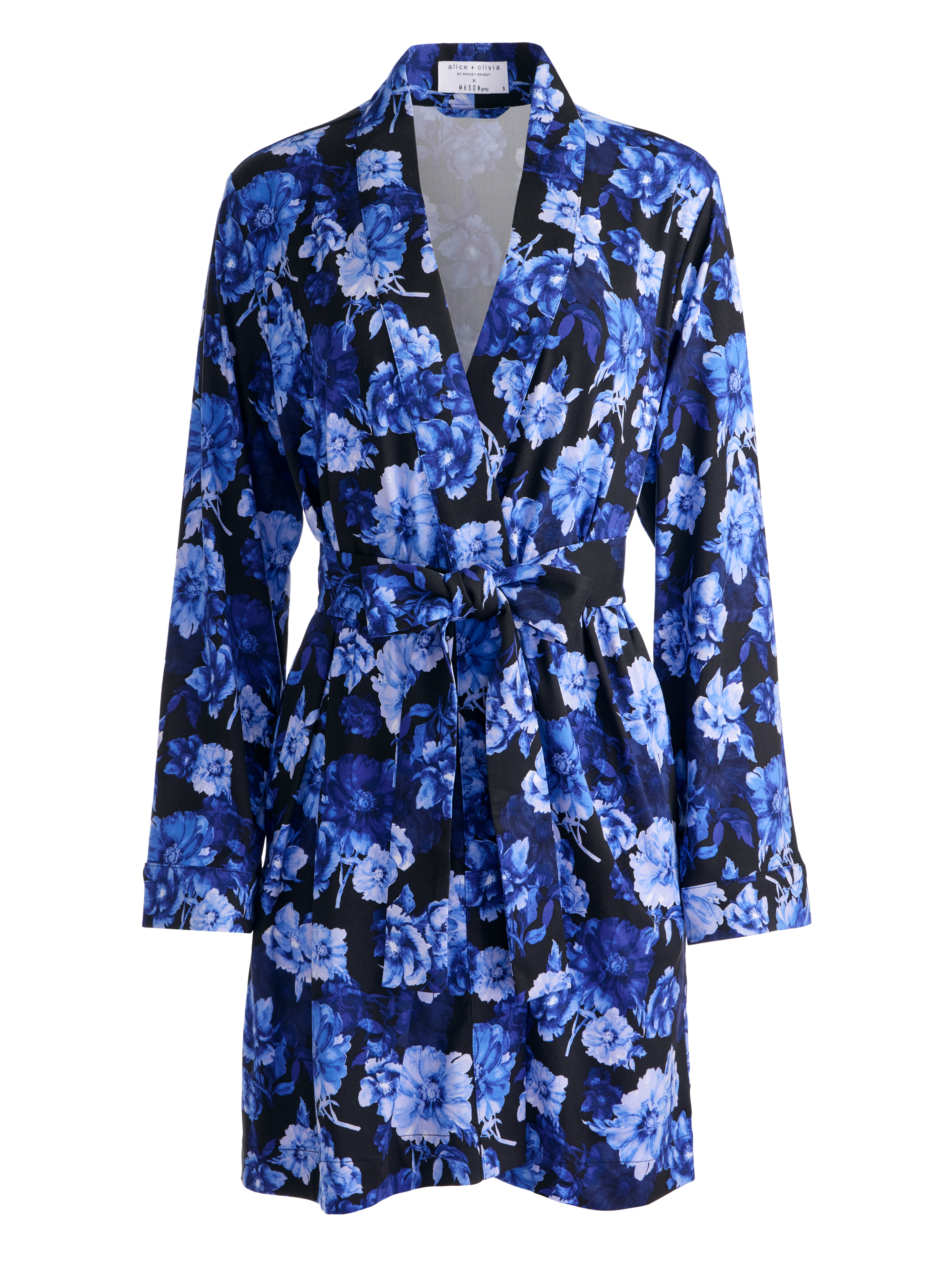 A+o X Masongrey Meadow Robe In Dream Floral Royalty | Alice And Olivia