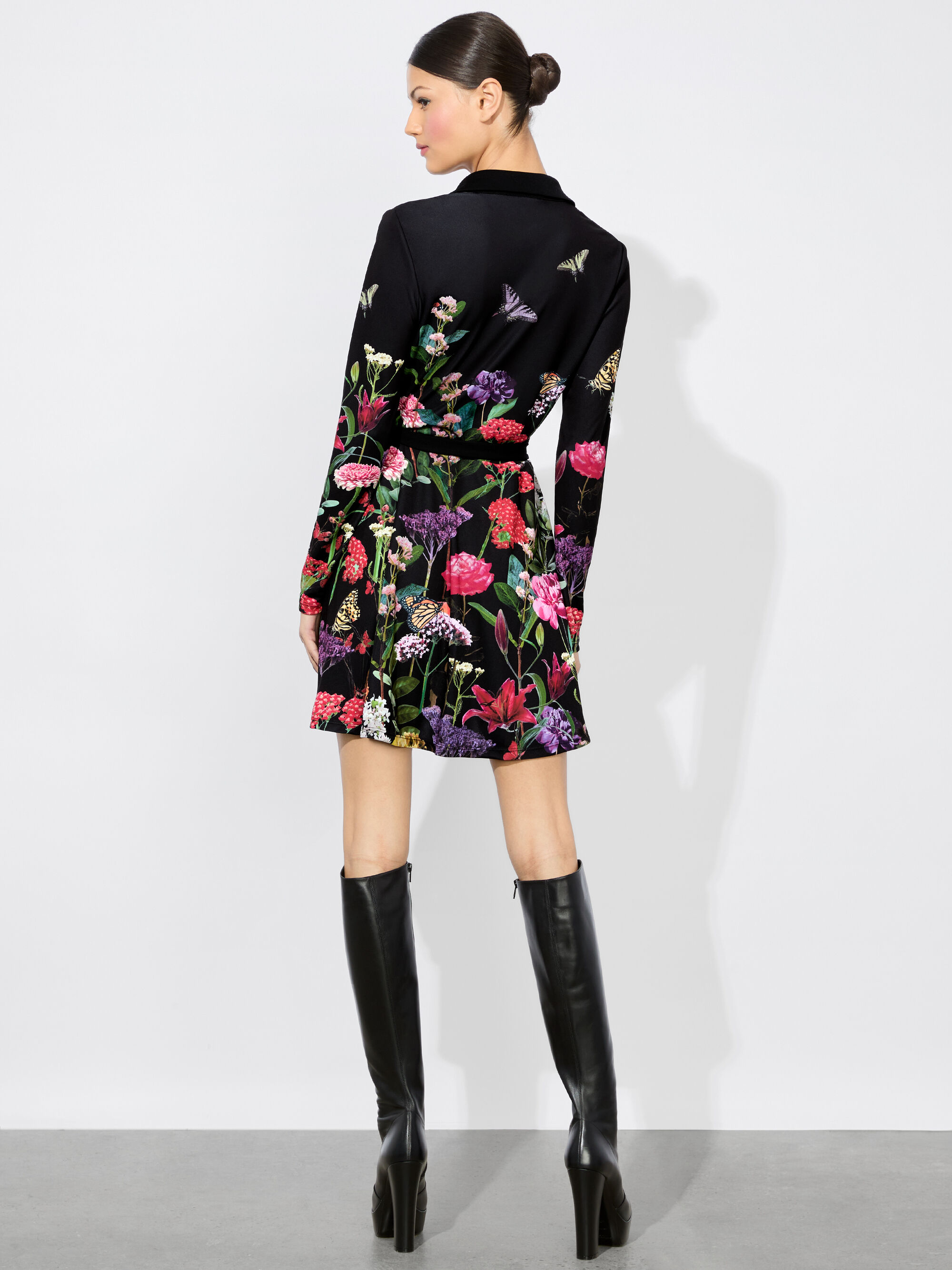 Millicent Mini Dress In Secret Garden | Alice + Olivia