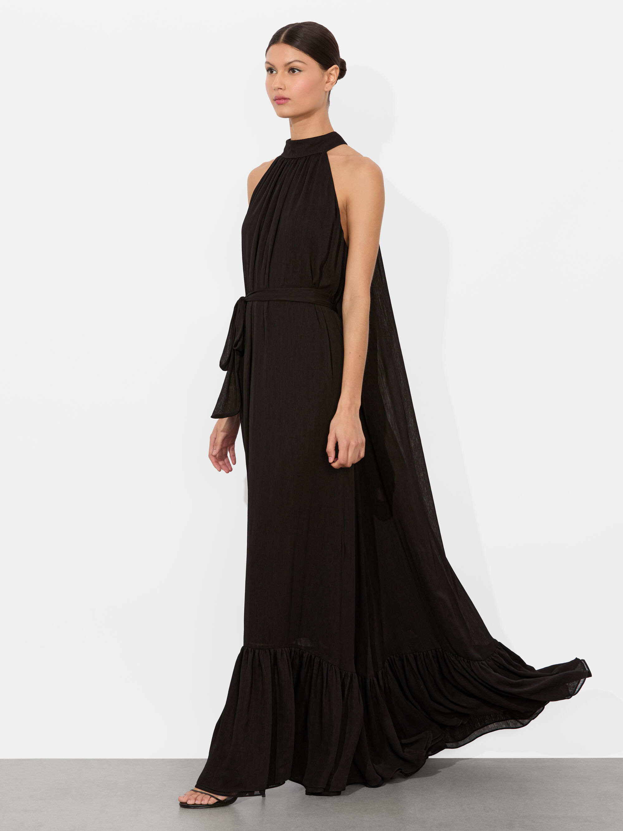 JOVIE MAXI DRESS in BLACK | ALICE + OLIVIA