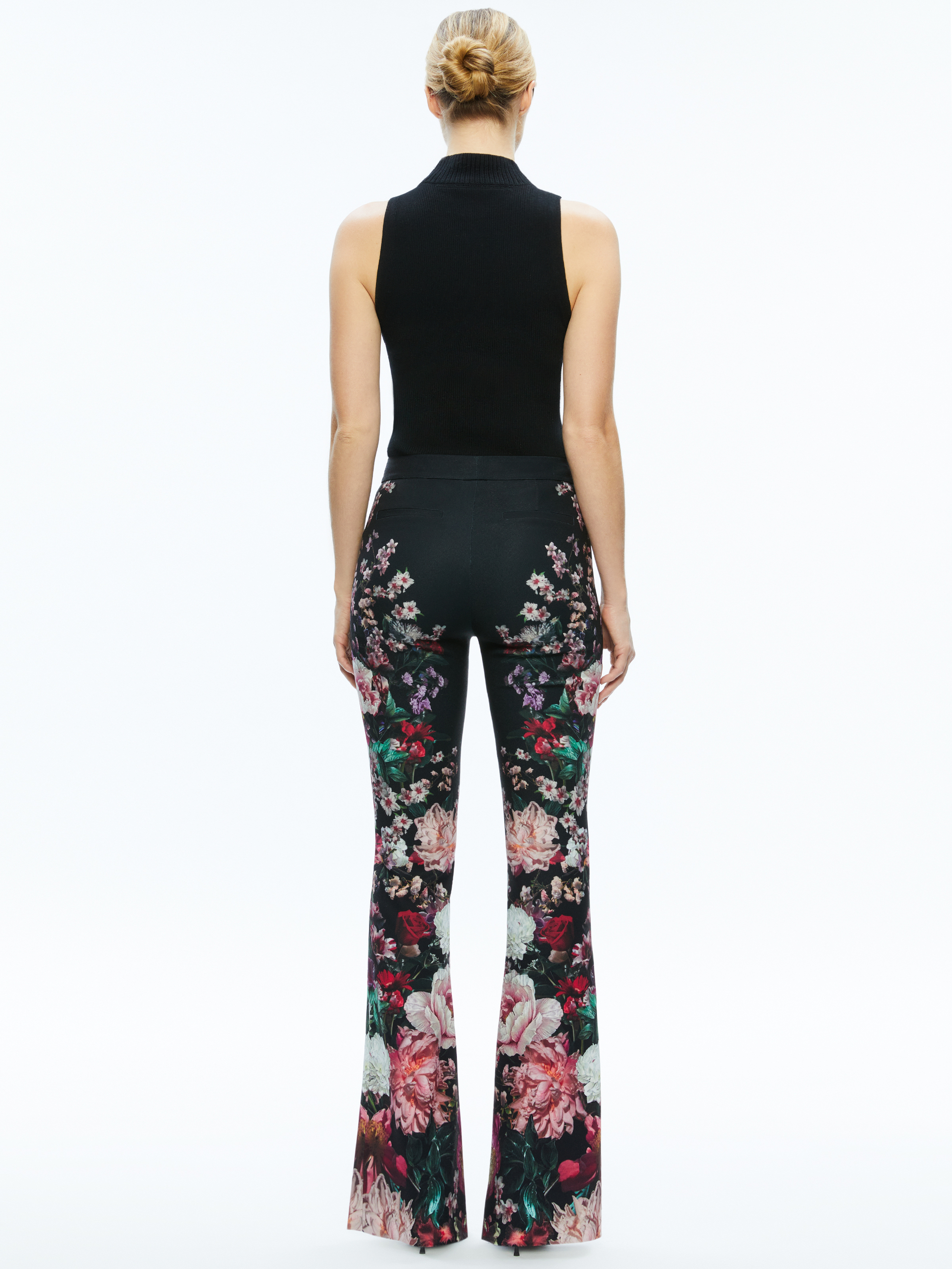 Olivia Bootcut Pant In After Midnight | Alice + Olivia