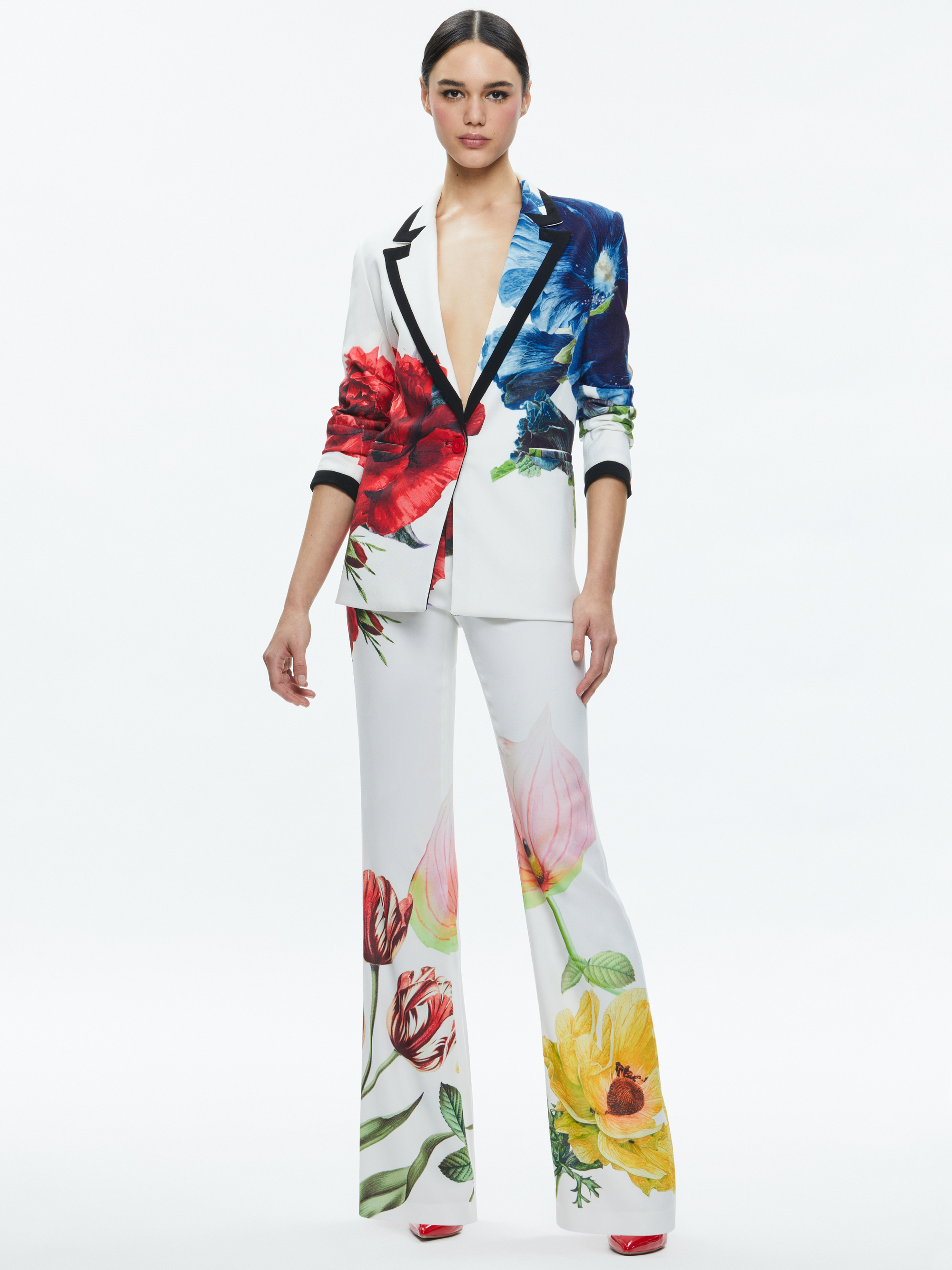 Denny Boyfriend Blazer In Le Parisien | Alice + Olivia