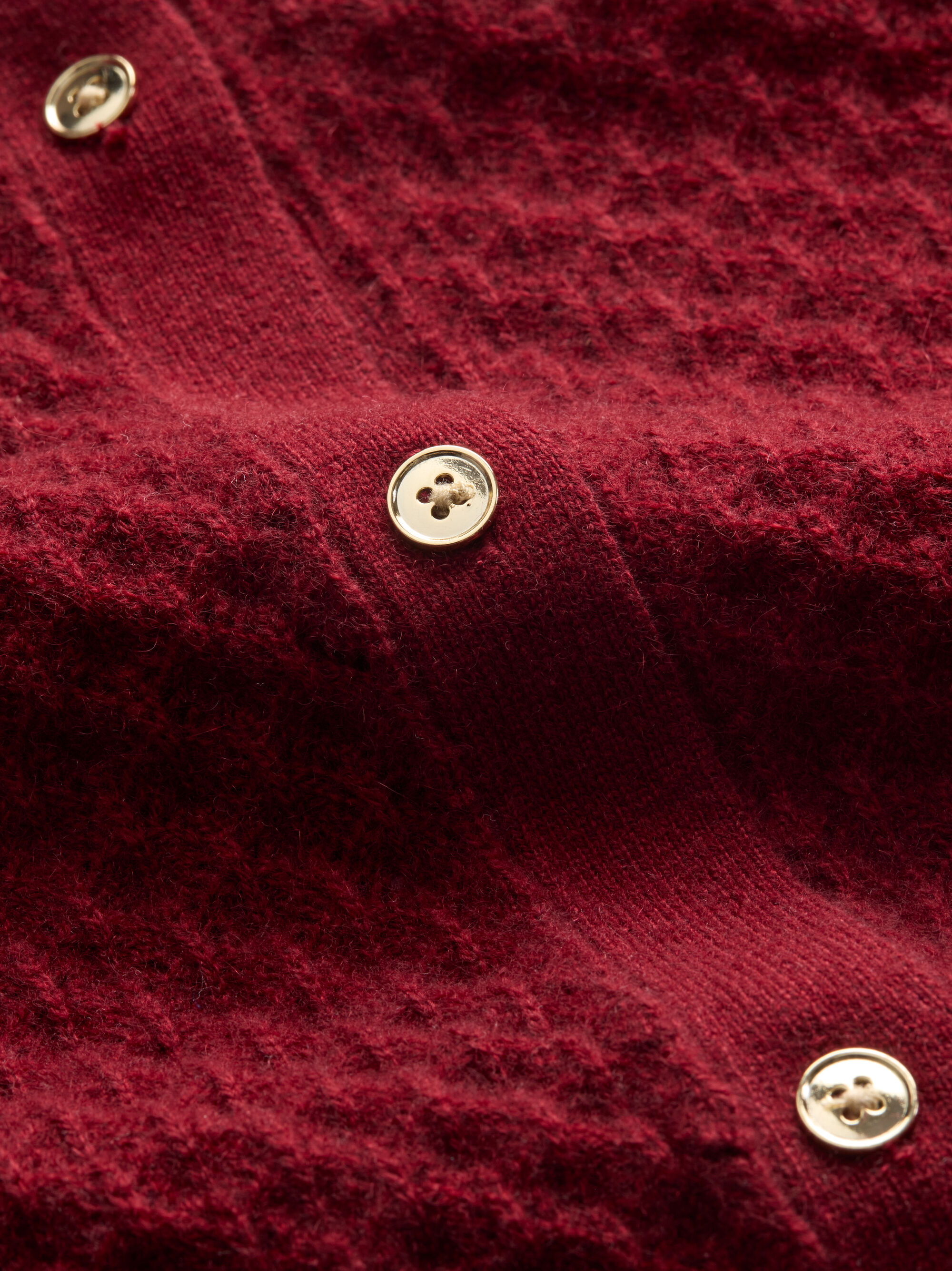 SABINE CASHMERE CARDIGAN in OXBLOOD | ALICE + OLIVIA