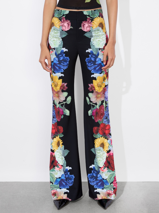 Andrew Pant In Garden Brunch Off White | Alice + Olivia