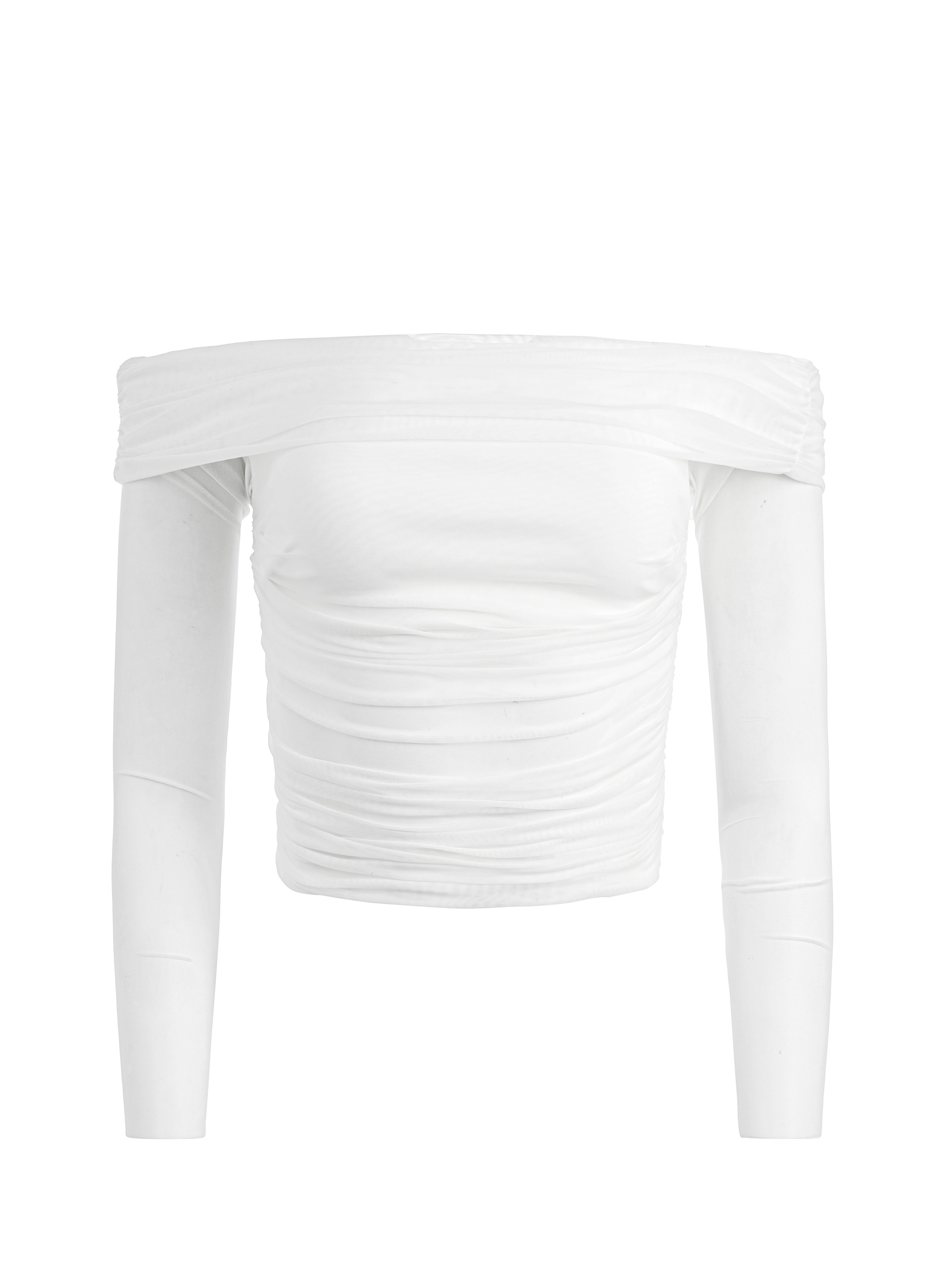 Isadola Top In Off White | Alice + Olivia